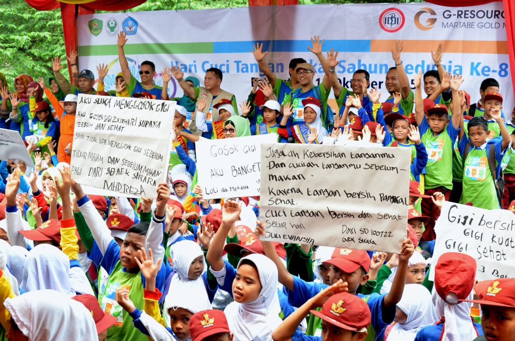 Tambang Emas Martabe Gerakkan 1.000 Anak Biasakan Cuci Tangan - Dunia ...