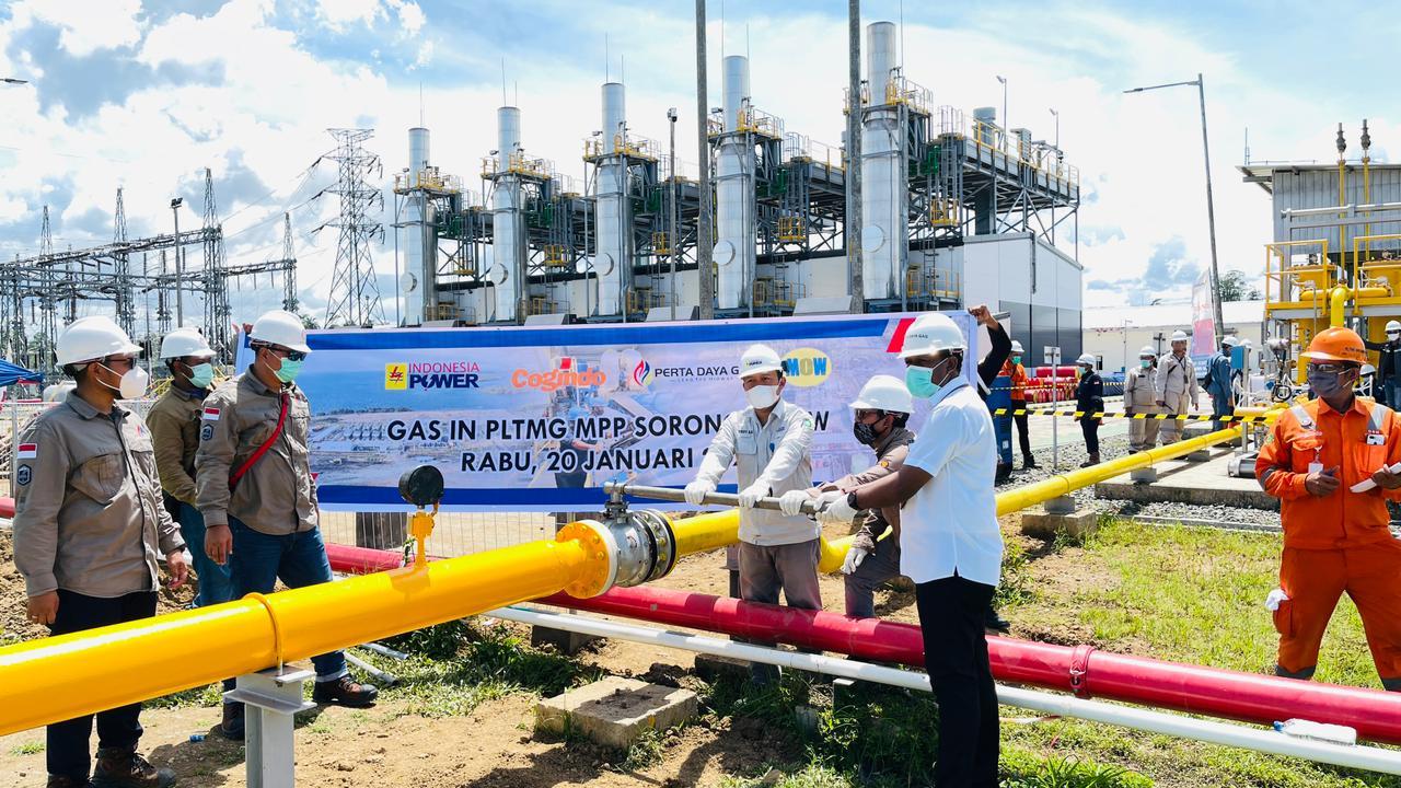Perusahaan Patungan Pertagas dan Indonesia Power Salurkan Gas Perdana ...