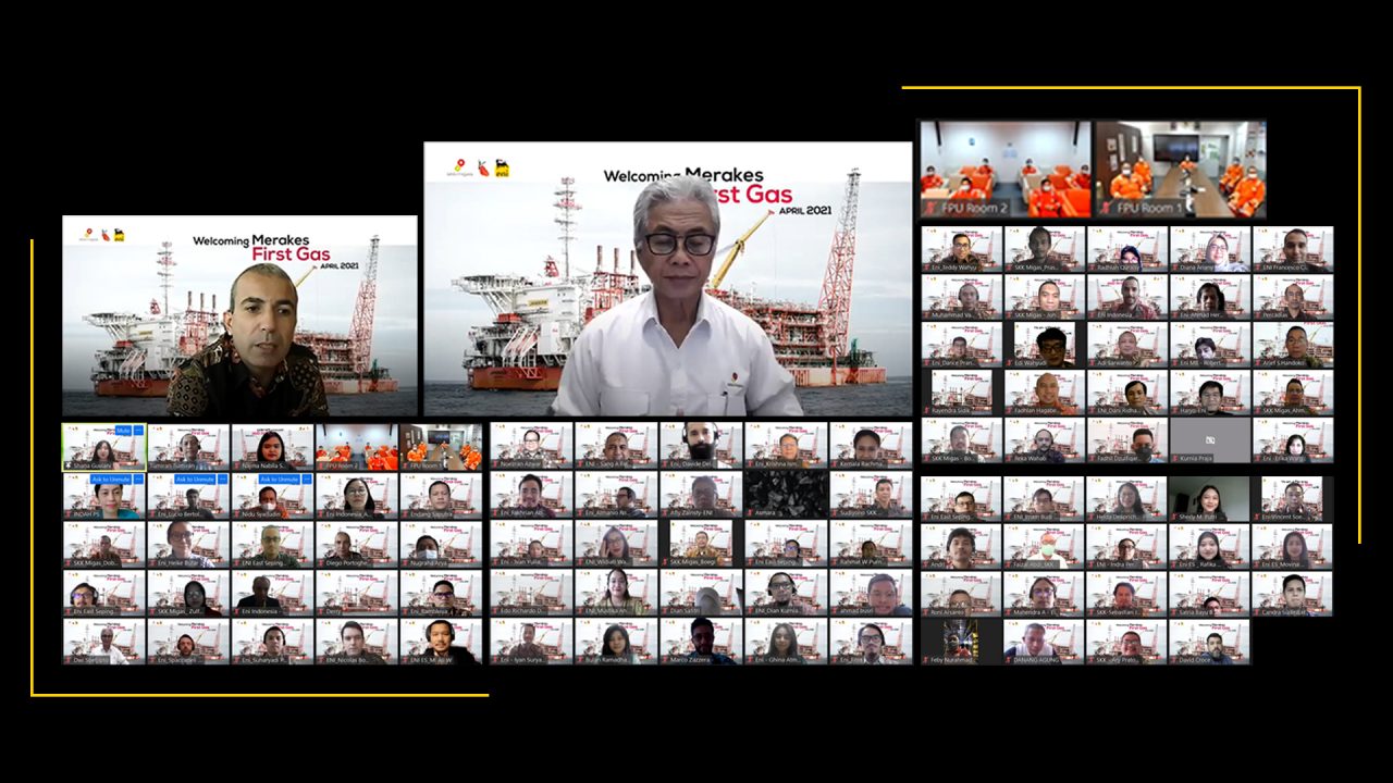 Proyek Pengembangan Lapangan Merakes Mulai Alirkan Gas - Dunia Energi