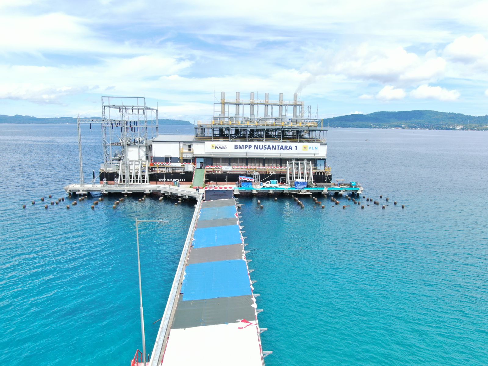 Pembangkit Listrik Terapung Pertama di Indonesia Mulai Beroperasi Listriki Maluku - Dunia Energi