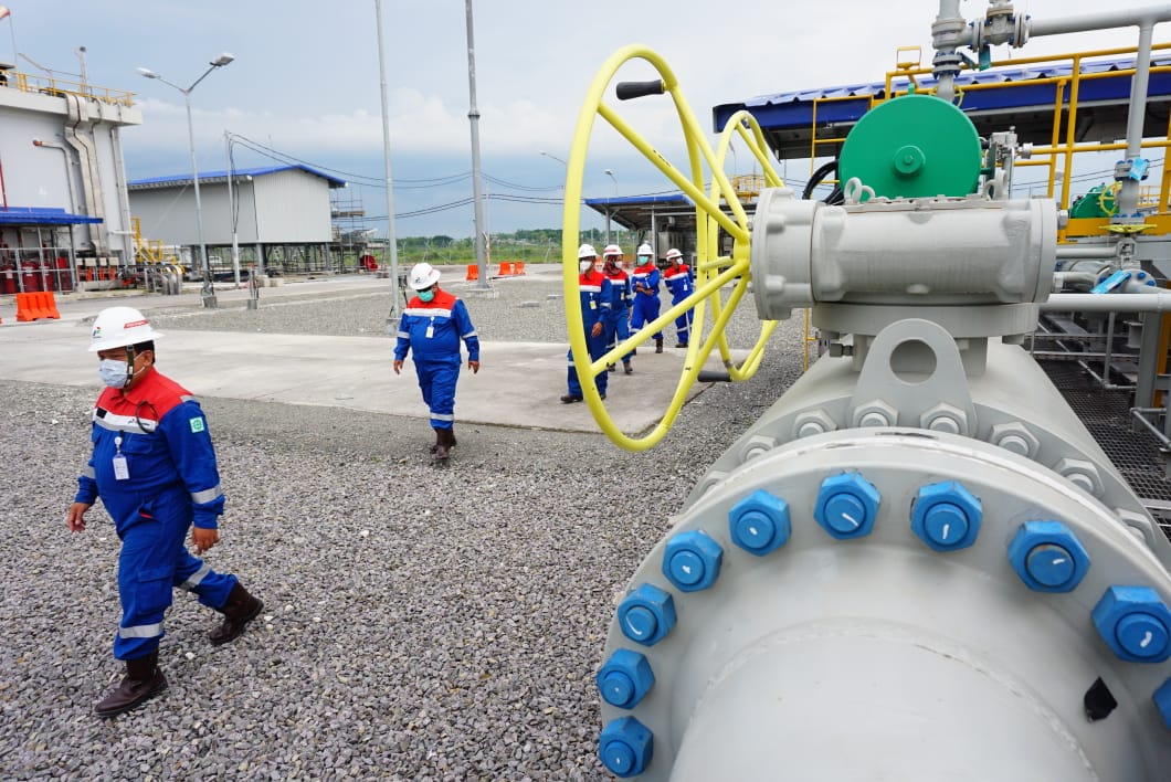 Lapangan Jambaran Tiung Biru Alirkan Gas Perdana - Dunia Energi