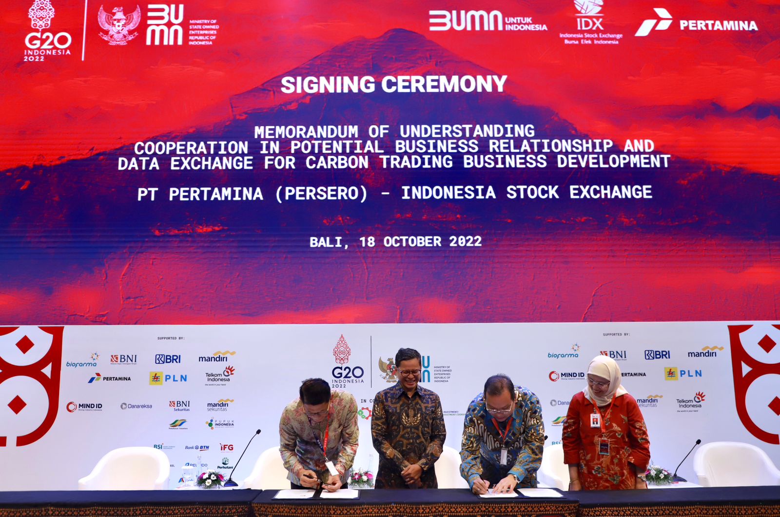 Pertamina Cooperates with IDX to Explore Carbon Trading - Dunia Energi
