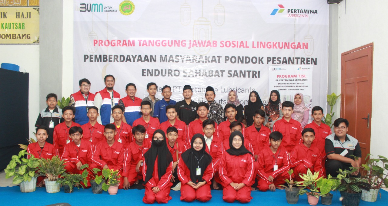 Dorong Santri Berwawasan Wirausaha, Pertamina Lubricants Gelar Program ...