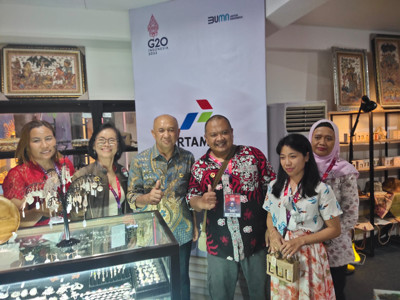 UMKM Binaan Pertamina Unjuk Gigi di Side Event G20 di Bali - Dunia Energi