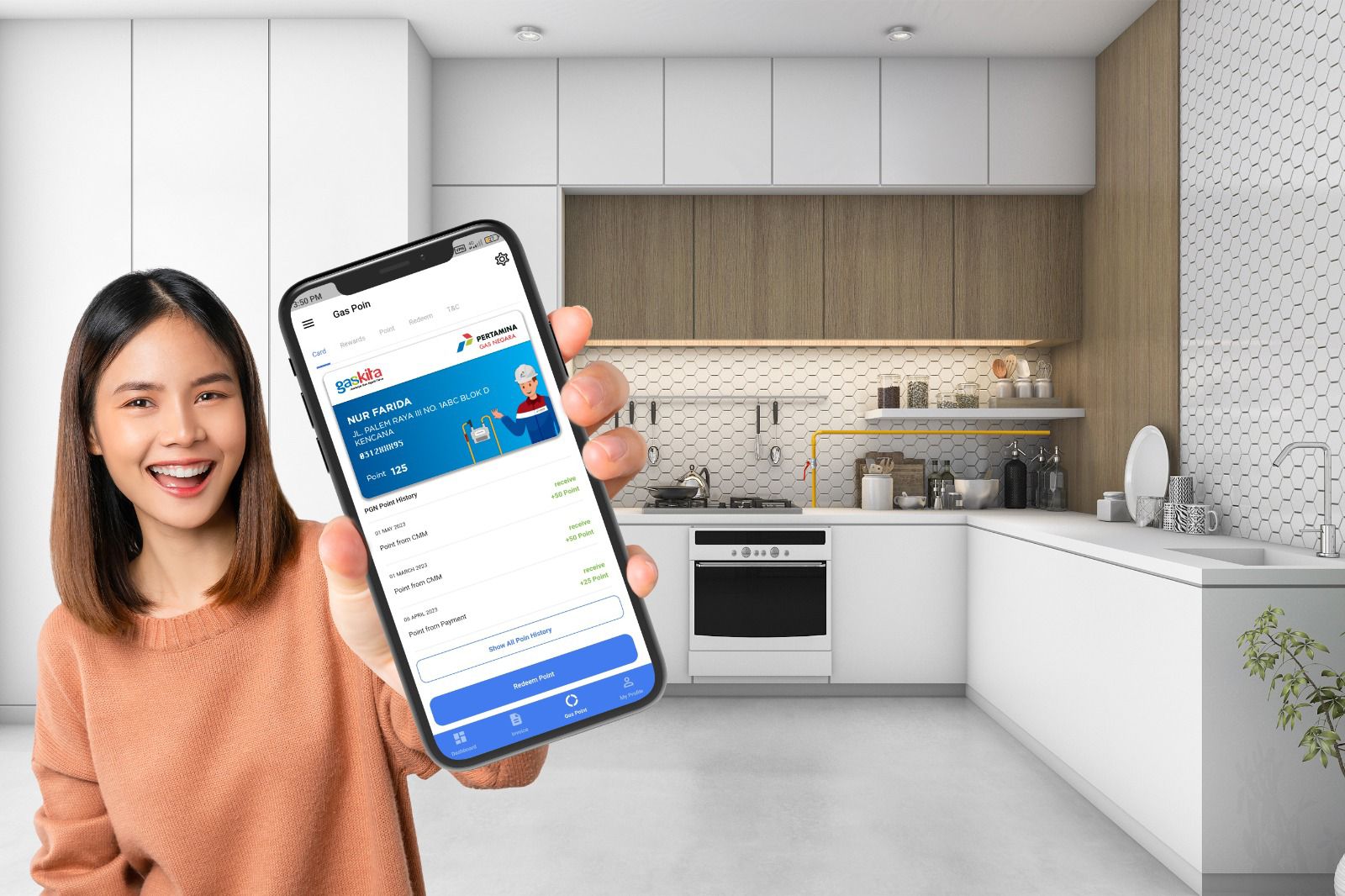 PGN Luncurkan Gas Point bagi Pelanggan GasKita - Dunia Energi