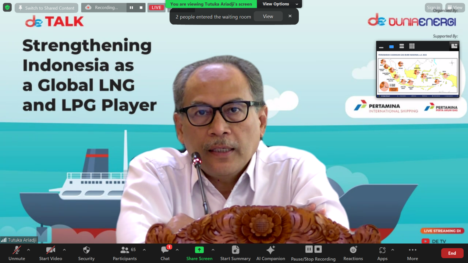 Tutuka Kembali ke ITB, Dadan Kusdiana Jadi Plt Dirjen Migas - Dunia Energi