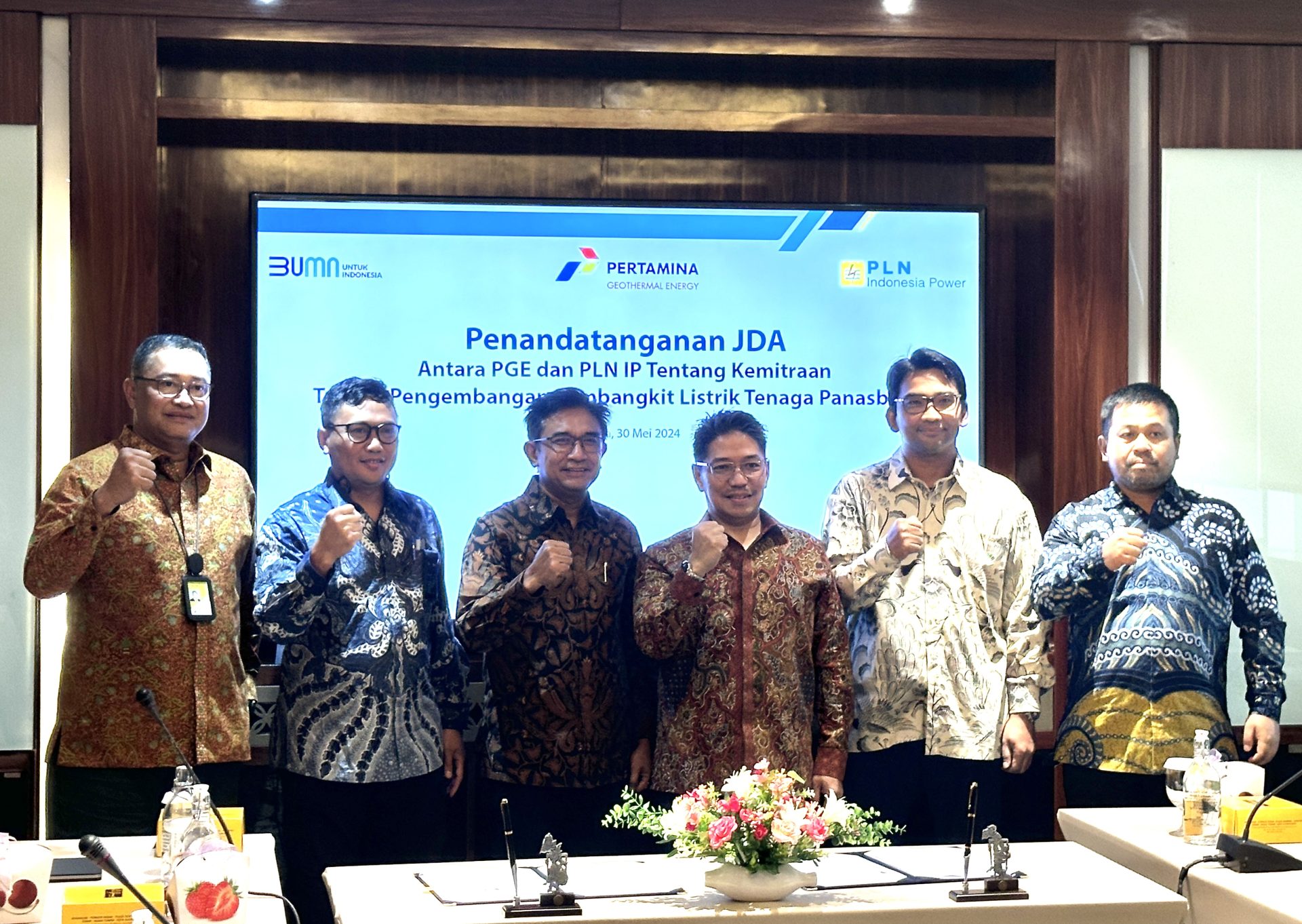 PGE and PLN IP Continue Synergy to Optimize Geothermal Utilization ...