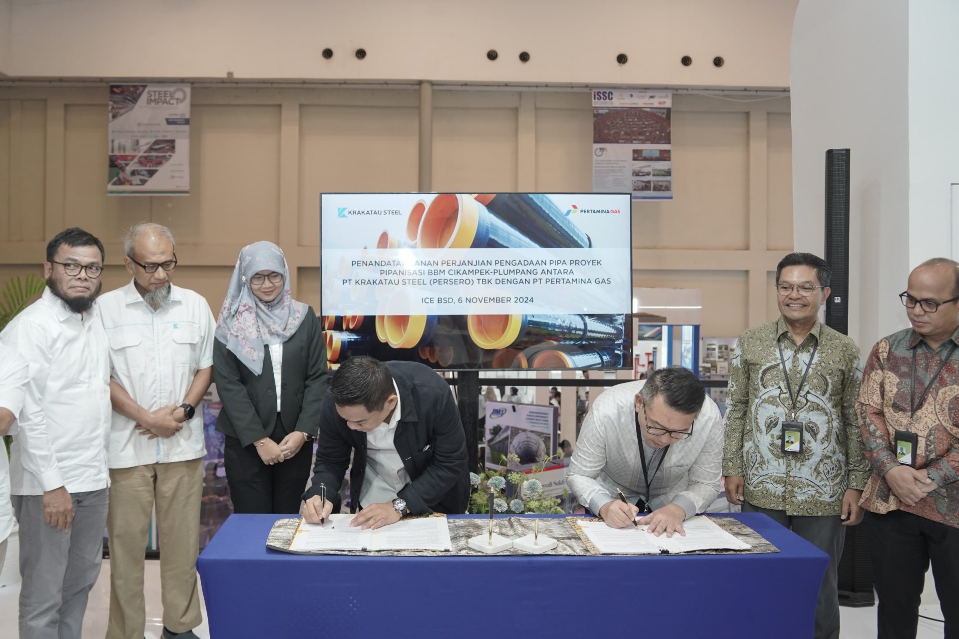 Pertamina Gas and Krakatau Steel Synergize to Strengthen Fuel Pipeline ...
